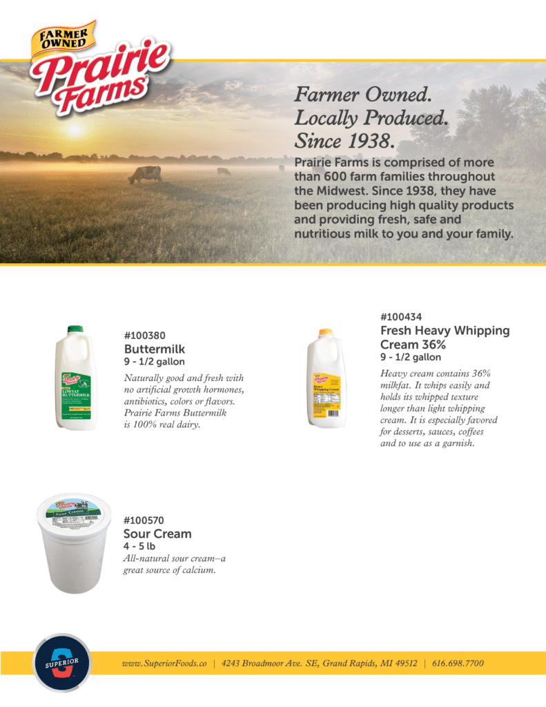 Prairie Farms - Superior Foods Co.