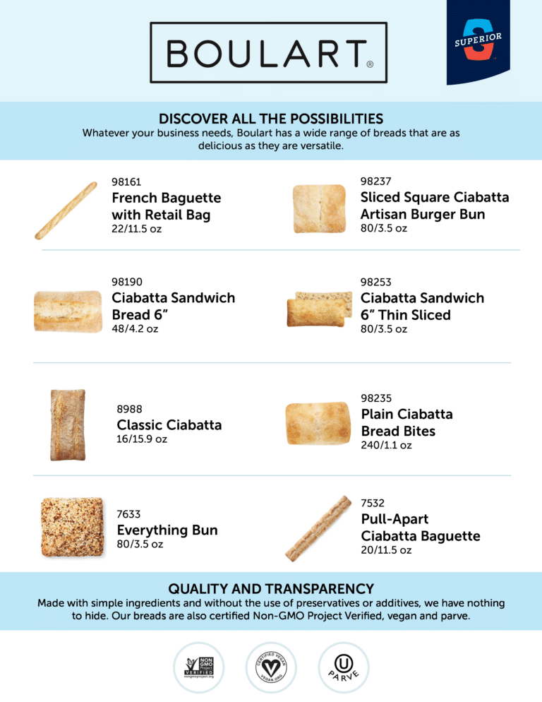 Boulart Bread - Superior Foods Co.