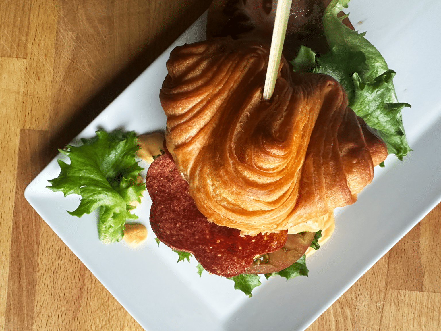 Croissant Bun Breakfast Sandwich - Superior Foods Company